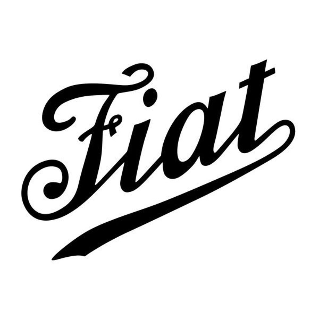 Car Sticker - Fiat - Set of 2 - 100mm Rectangle Outdoor - Etsy