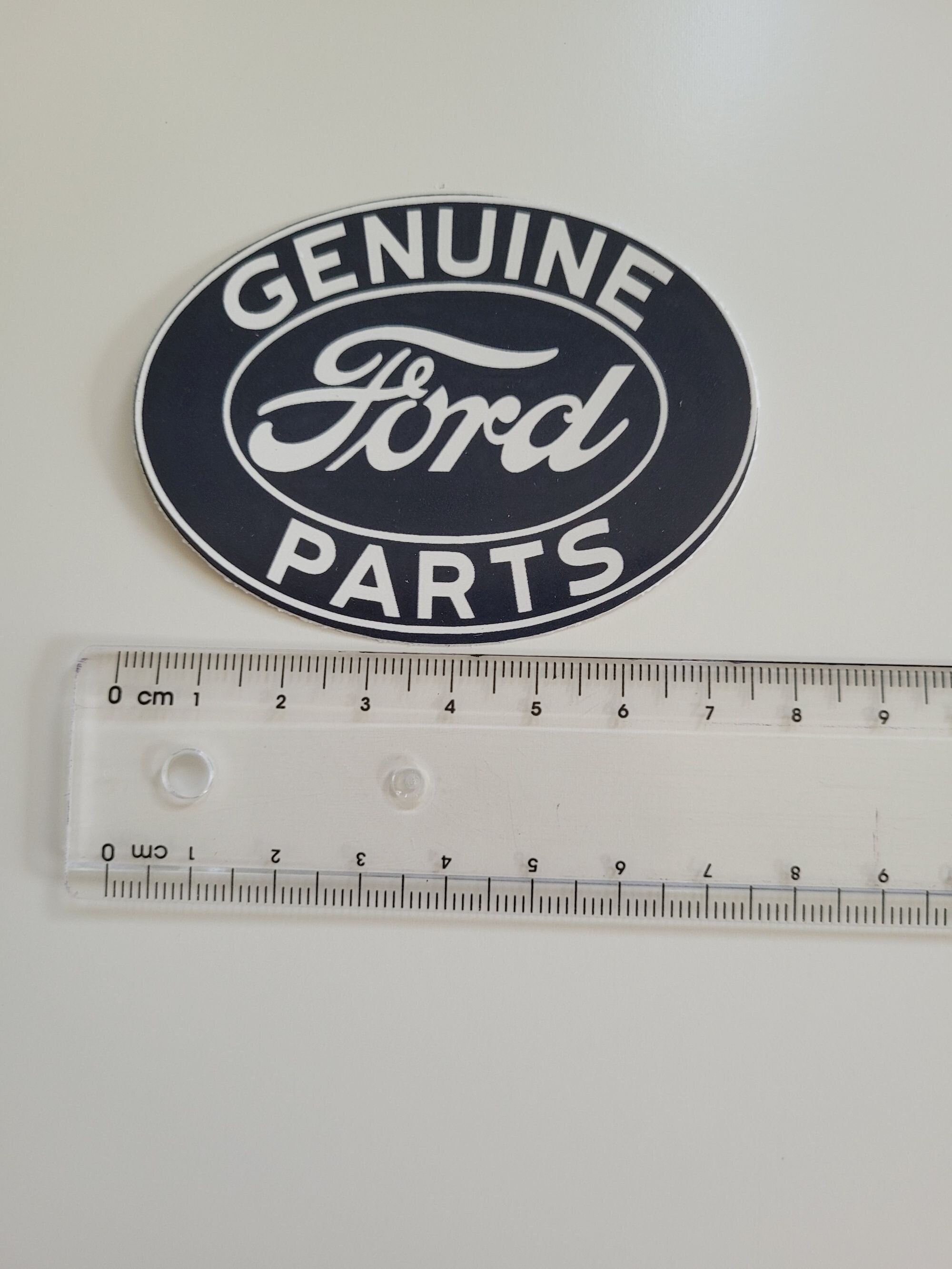 Car Sticker Ford Genuine Parts Set of 2 75mm Oval Outdoor - Etsy