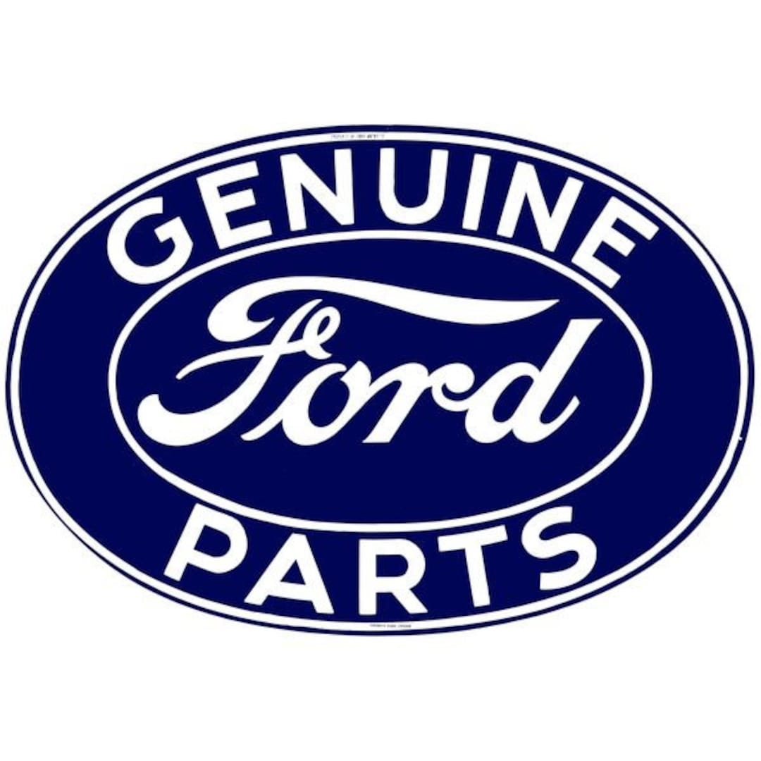 Car Sticker - Ford Genuine Parts - Set of 2 - 75mm Oval - Outdoor - Etsy