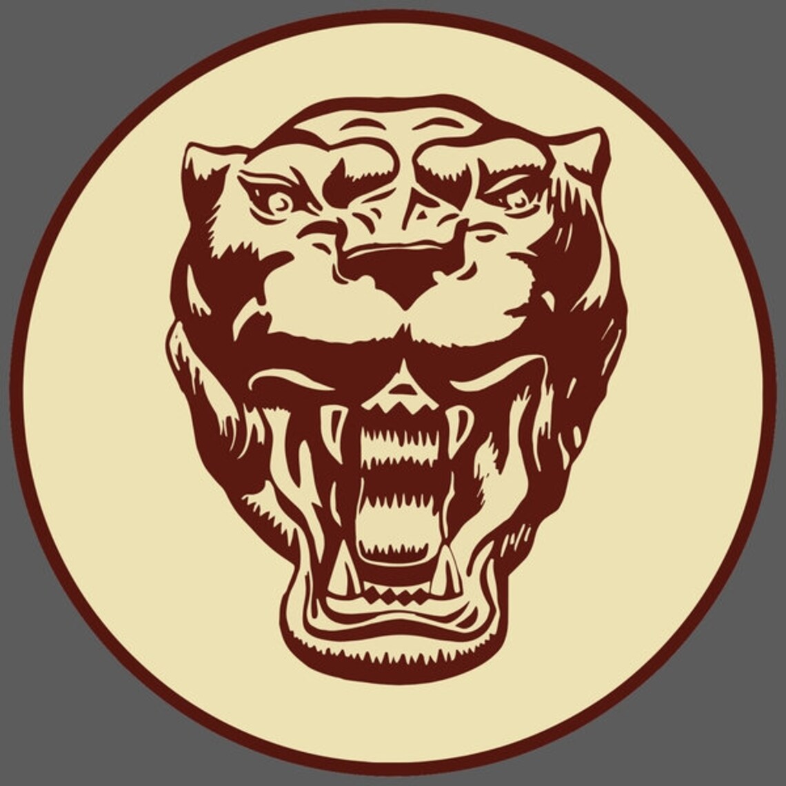 Garage Sign - Jaguar Growler - Easy to Hang - Circle 15.5" Personal ...