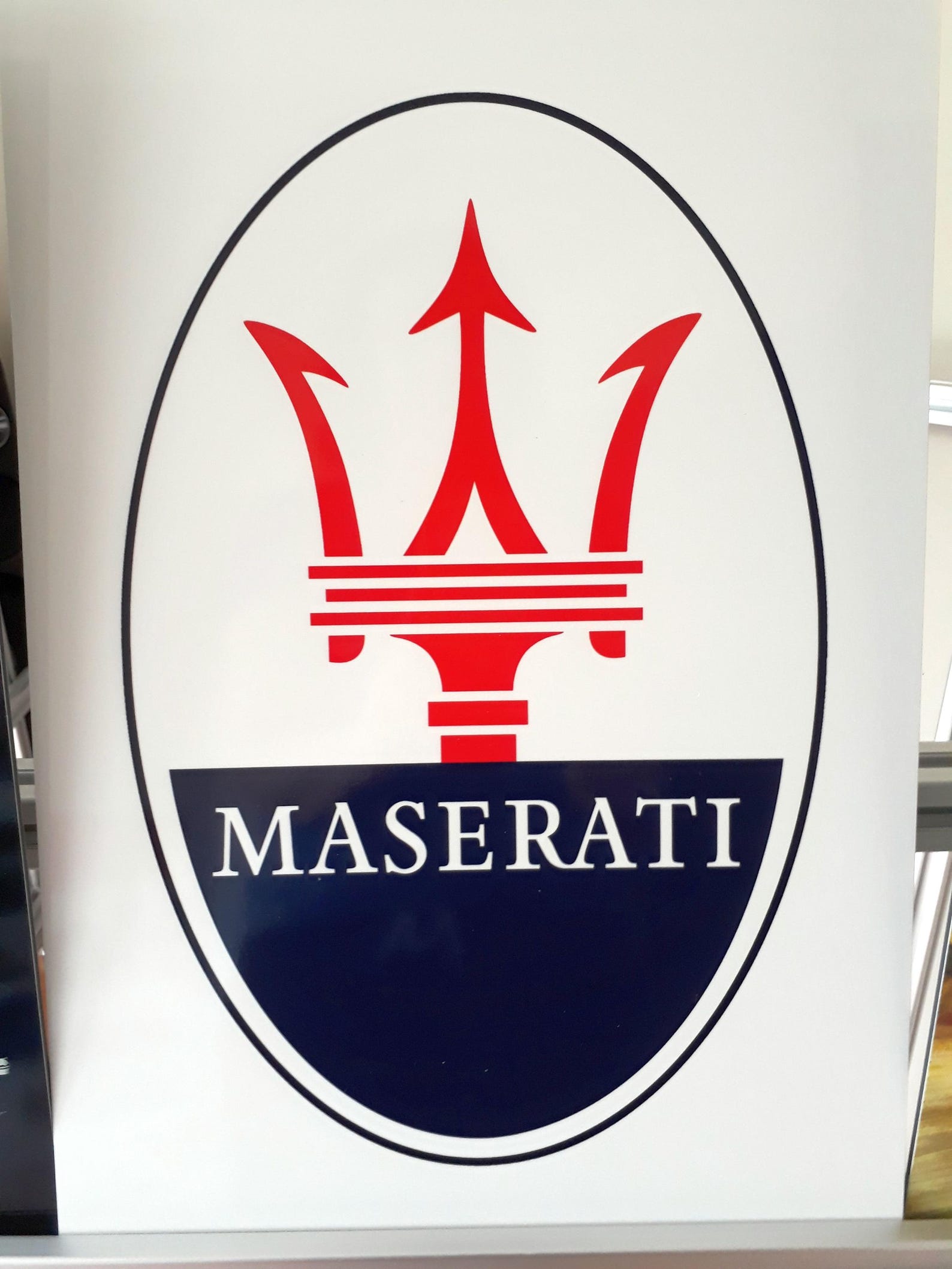 Garage Sign - Maserati - Metal 3 Feet - Auto Wall Personal Mancave - Etsy