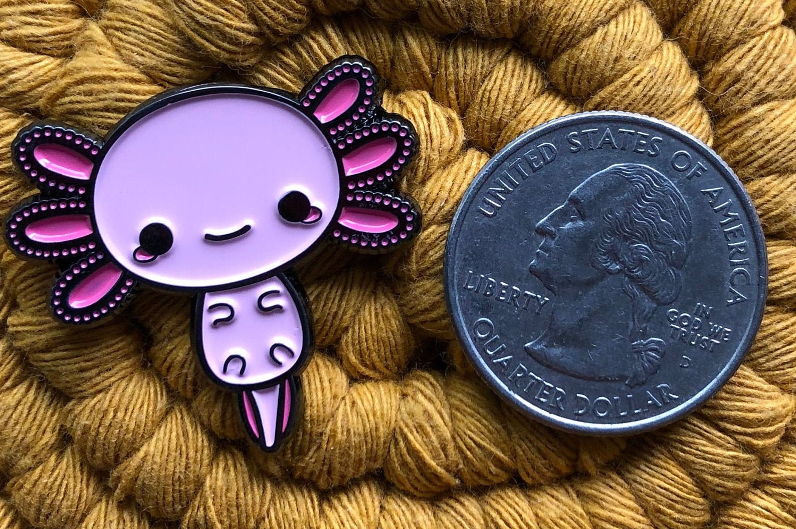 CUTE AXOLOTL Enamel Pin - Etsy