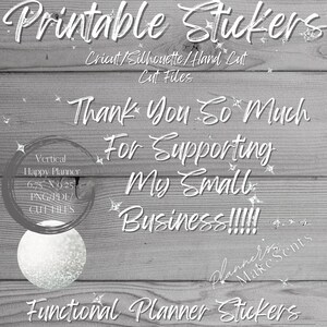 PRETTY PURPLE GLITTER Headers/printable Planner Stickers/purple Sparkle ...