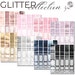 GOLD SPARKLE GLITTER Headers/printable Planner Stickers/gold Sparkle ...