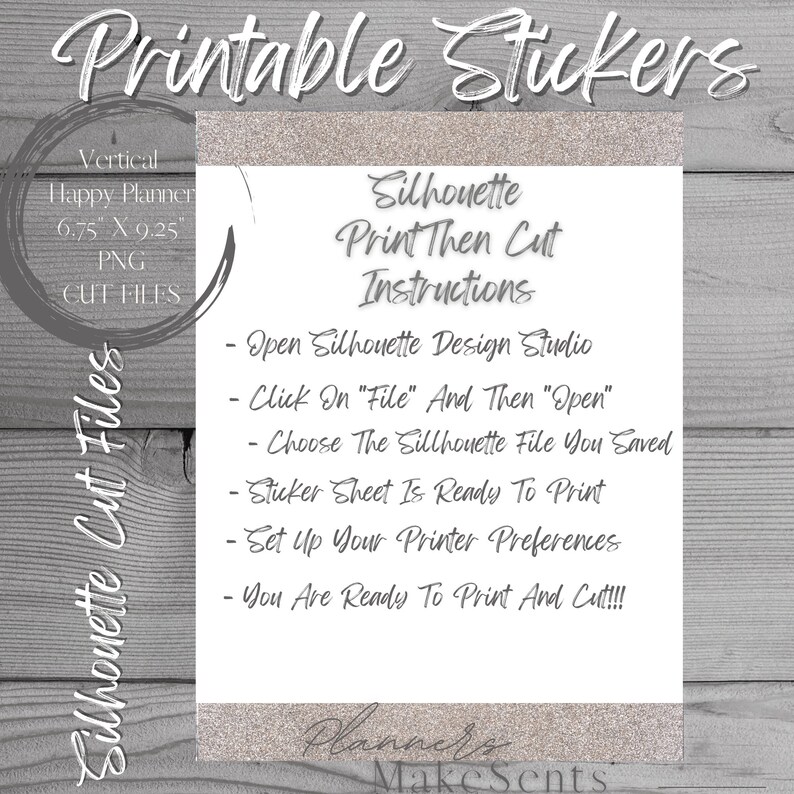 WINTER SEASON Printable Planner Stickers/vertical Happy - Etsy