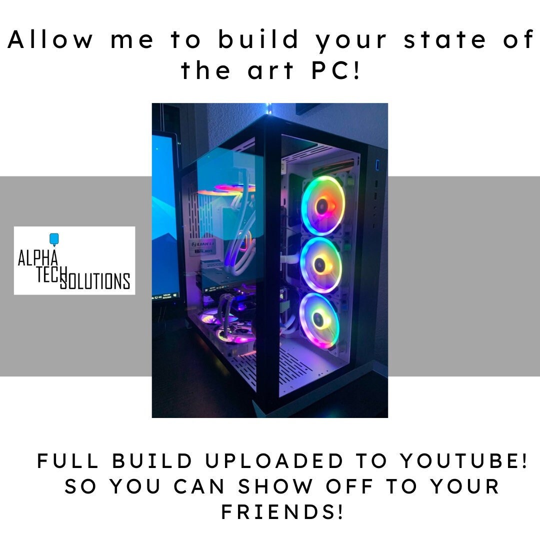 Gaming PC Building Service, Built to Your Specification/budget. Only ...