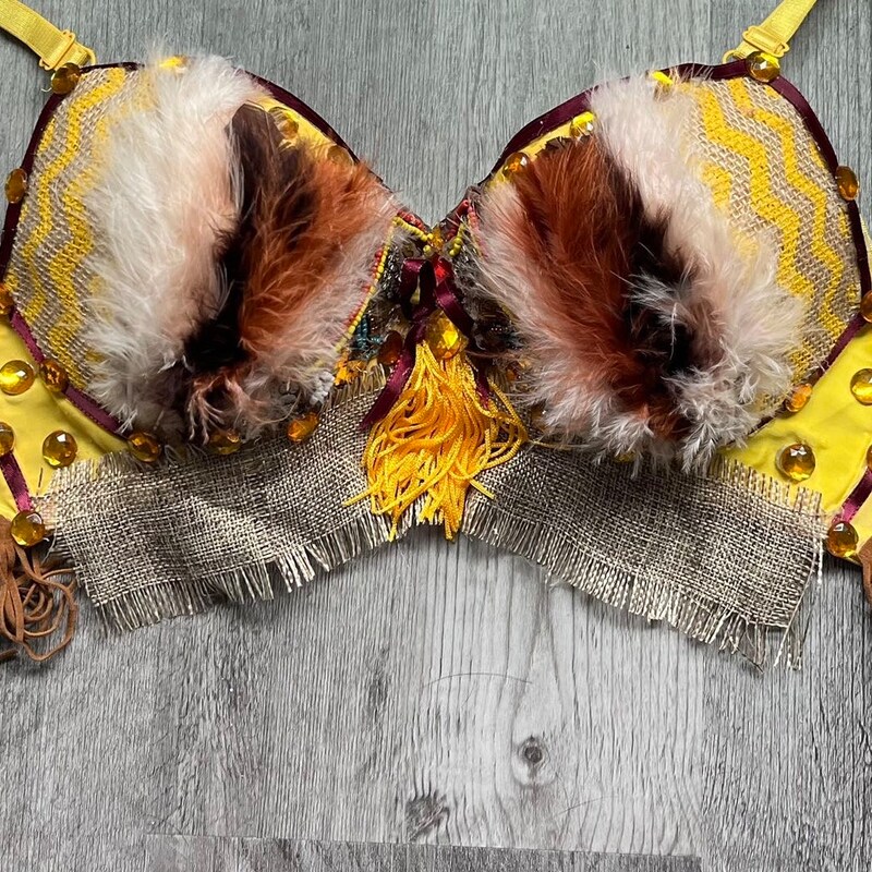 Indian Rave Bra - Etsy