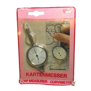 Vintage Kartenmesser Curviture Map Measurer With Original Packaging ...