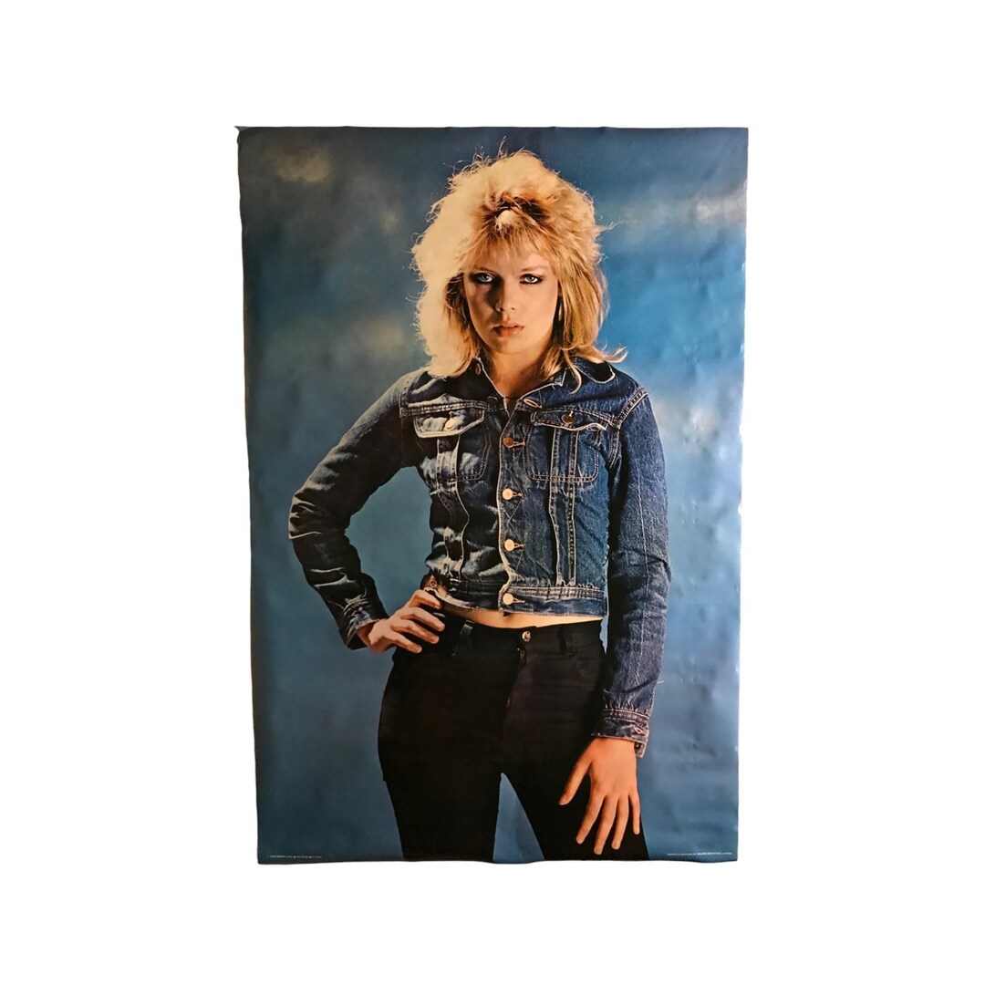 1980s Kim Wilde Original Large Poster 36x24 Pace Minerva No. 21 Rare ...