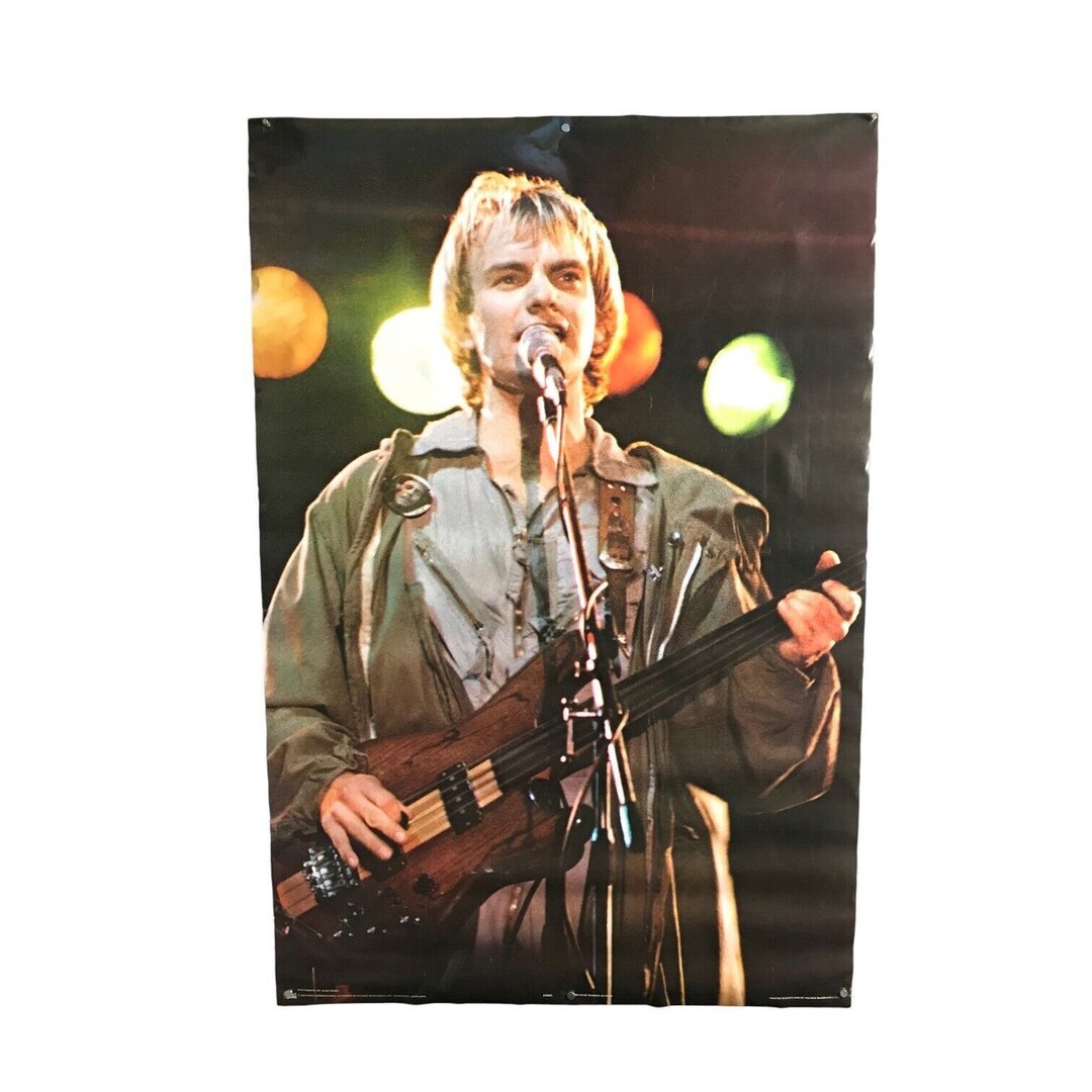 Original the Police Sting 1979 Live on Stage Poster Pace International ...