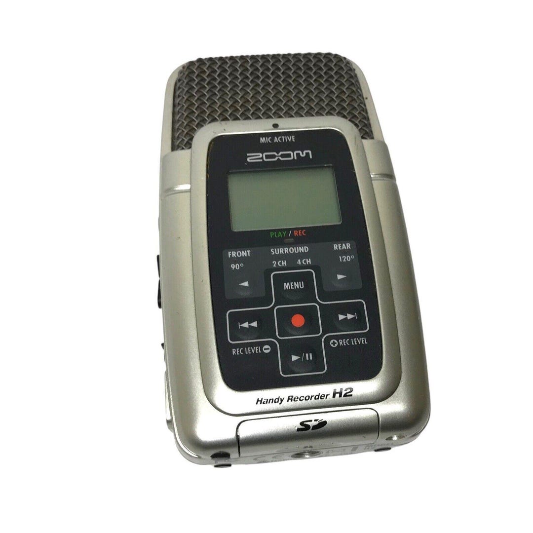 ZOOM Handy Recorder H2 Handheld Digital Recorder MP3/WAV Portable Good ...