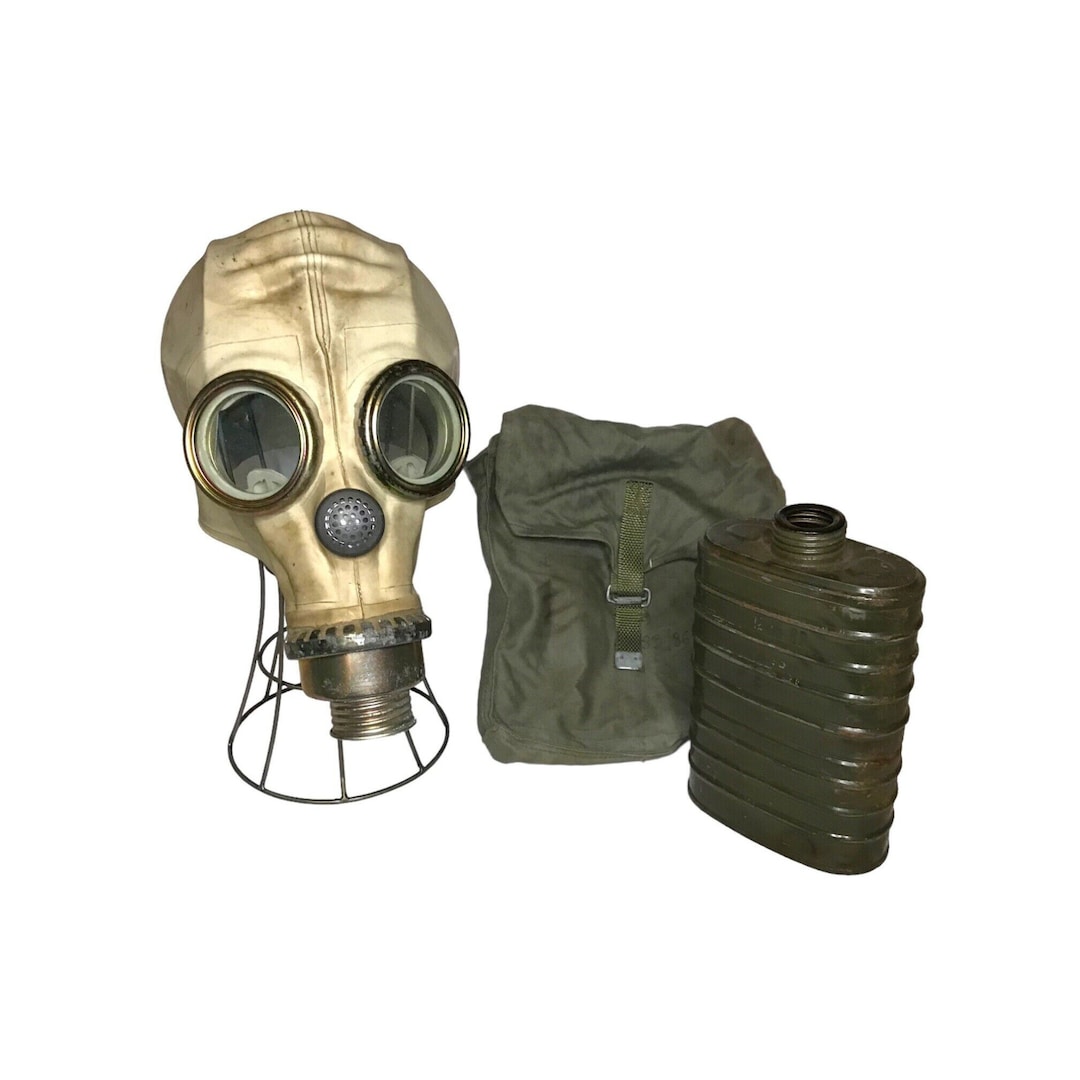 Military Gas Mask Polish SZM-41M Vintage Army Surplus Full Face ...
