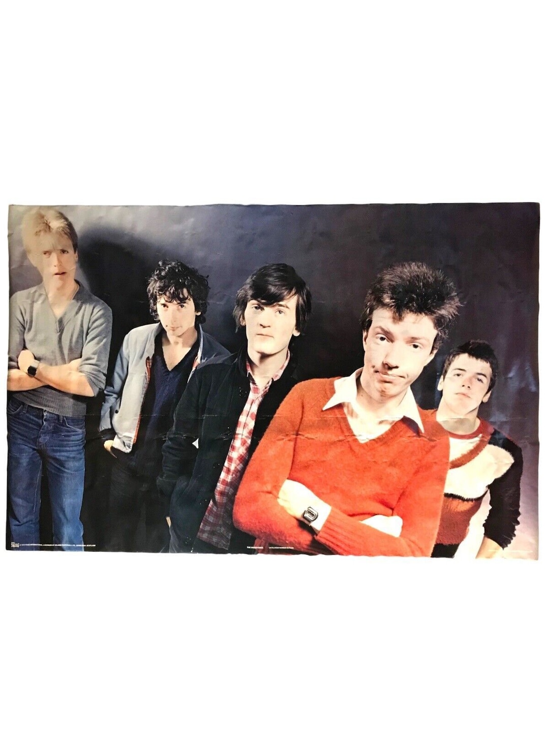 Original Vintage the Undertones Poster 1979 Pace International Rare No. 99 - Etsy
