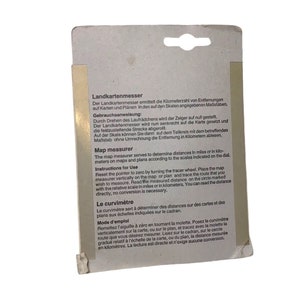 Vintage Kartenmesser Curviture Map Measurer With Original Packaging ...