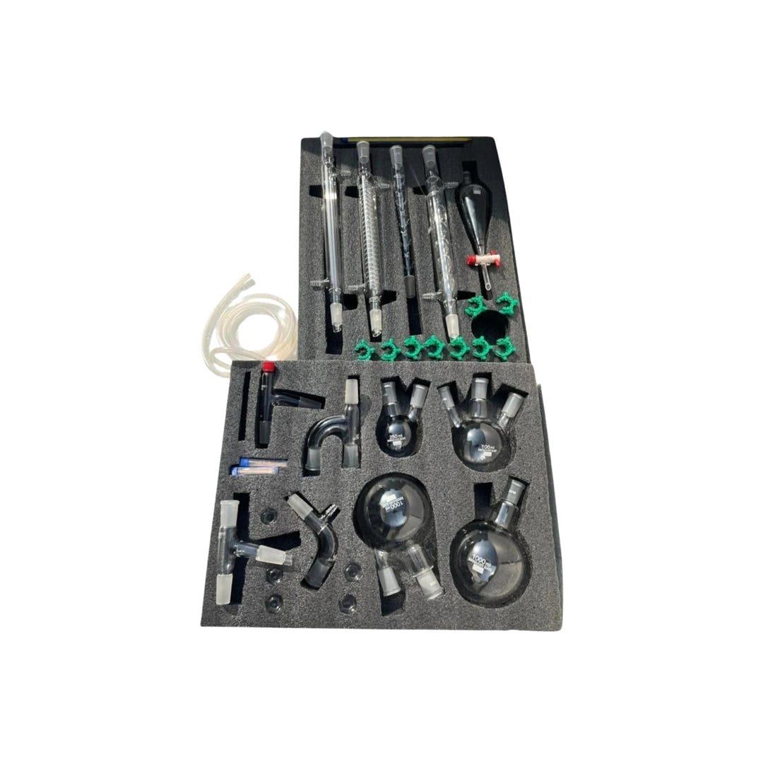 Professional 33-piece Lab Glassware Distillation Kit - Essential Oil ...