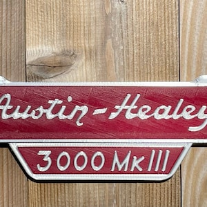 Austin Healey 3000 MKIII Logo - 3D Printed - Etsy