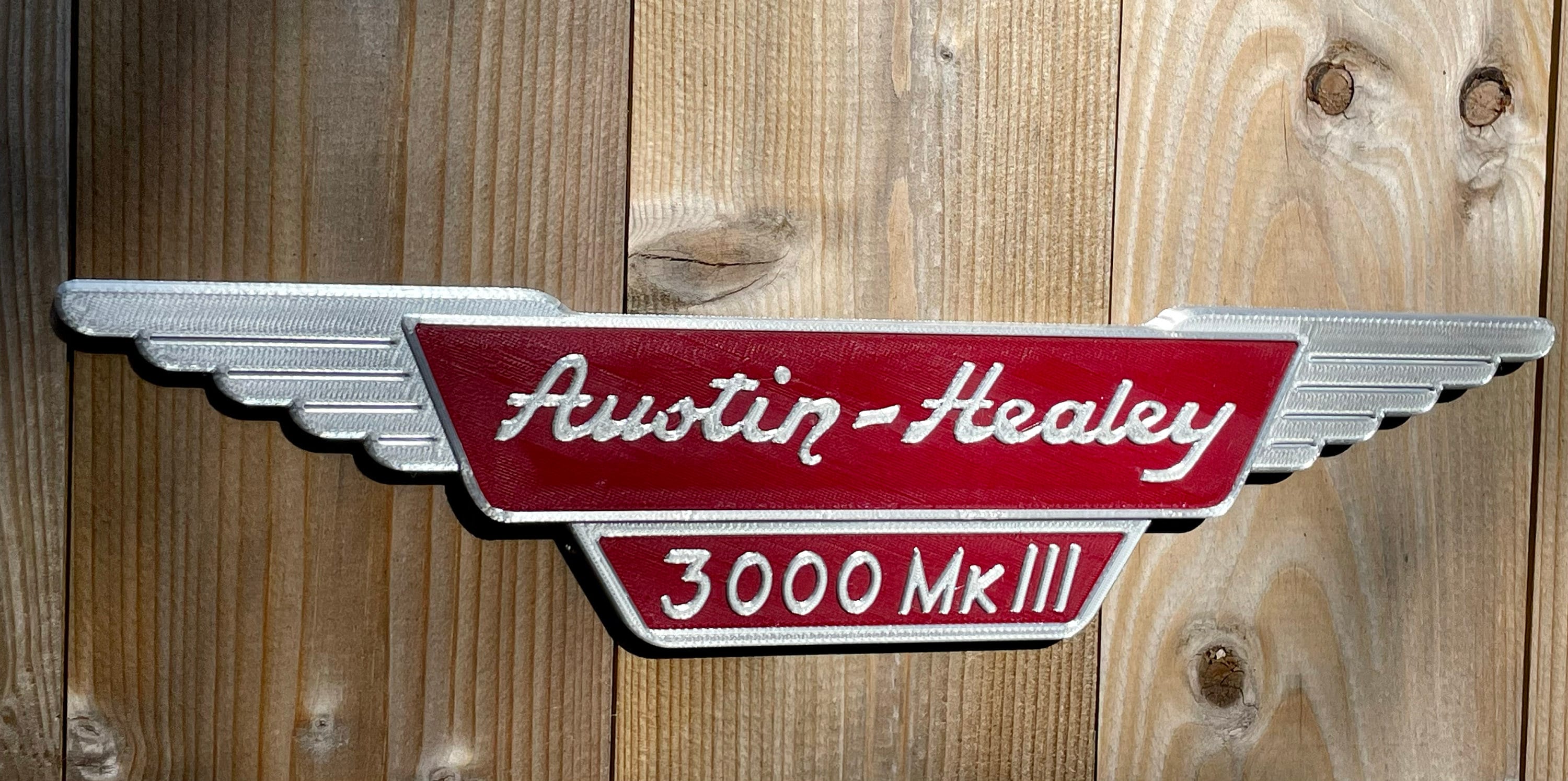 Austin Healey 3000 MKIII Logo - 3D Printed - Etsy