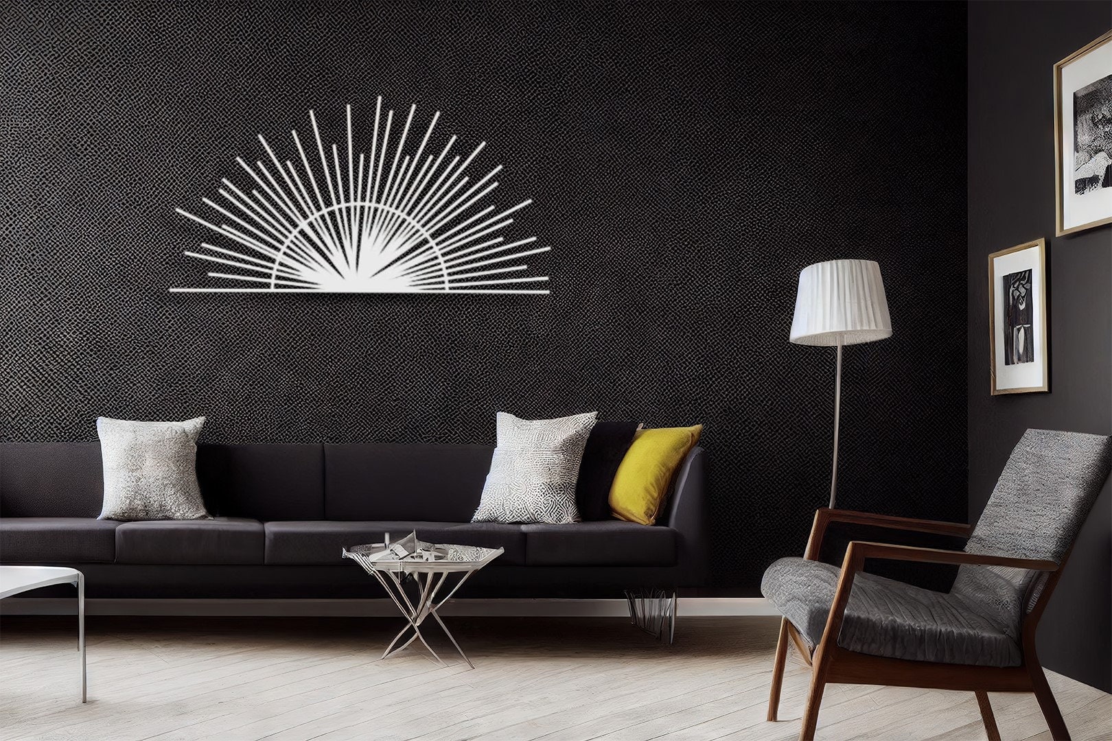 Silver Indoor Solar Wall Hangings, Outdoor Solar Wall Decor ...