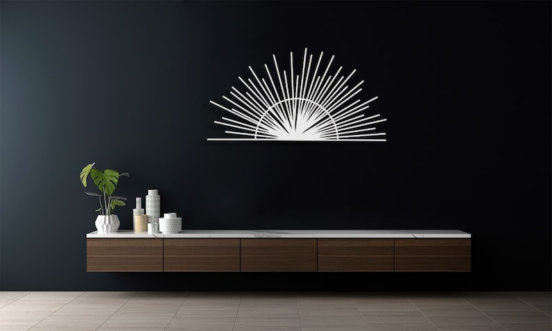 Silver Indoor Solar Wall Hangings, Outdoor Solar Wall Decor ...