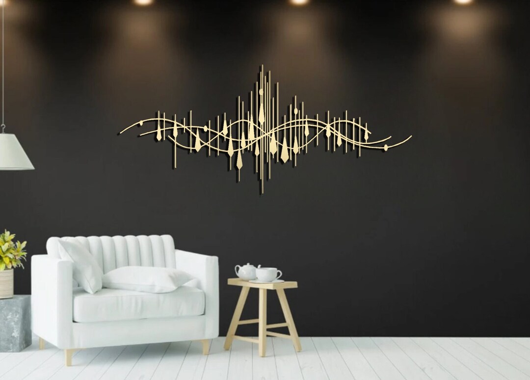 Contemporary Metal Wall Art, Contemporary Wall Decoration for Office ...