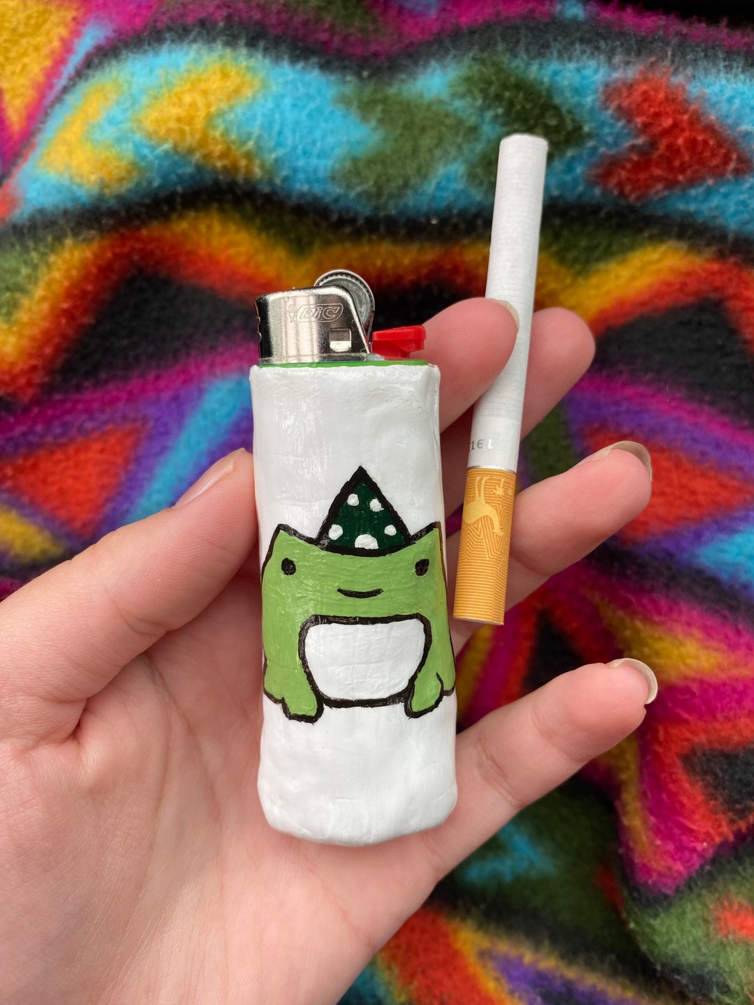 Froggy Lighter Sleeve - Etsy