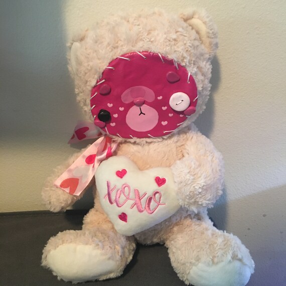 Clay Face Teddy Bear - Etsy
