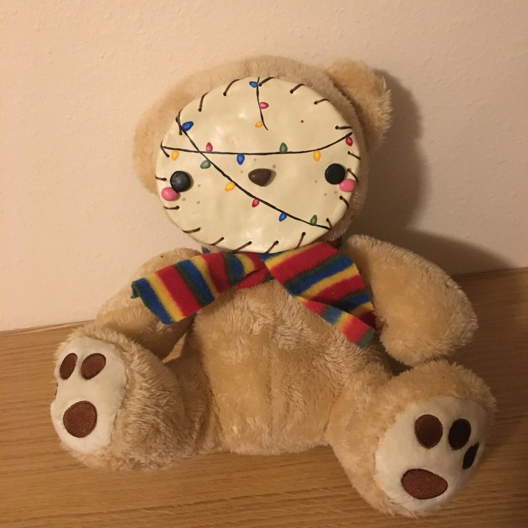 Clay Face Teddy Bear - Etsy