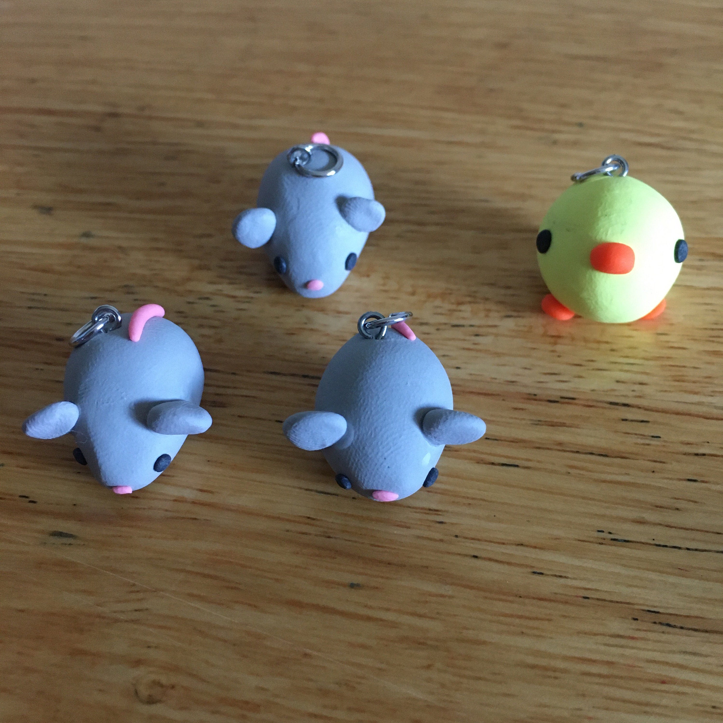 Clay Animal Charms - Etsy