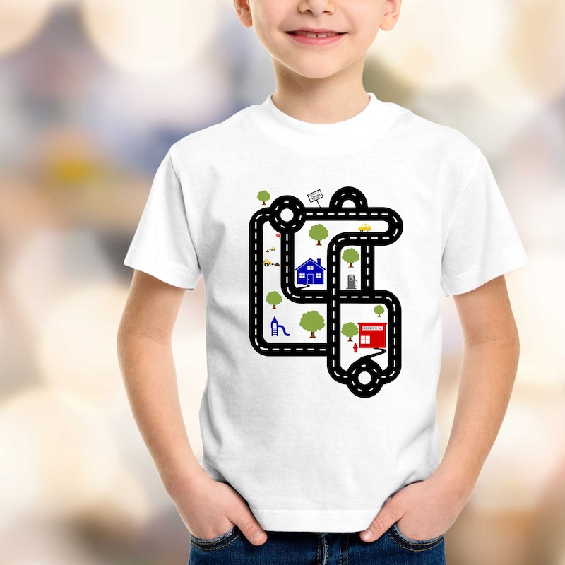 Road Map Shirt - Etsy