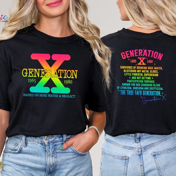 Gen X T Shirt - Etsy