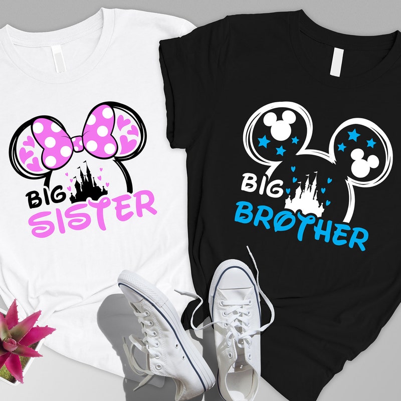 Big Sister Mickey Mouse Shirt - Etsy