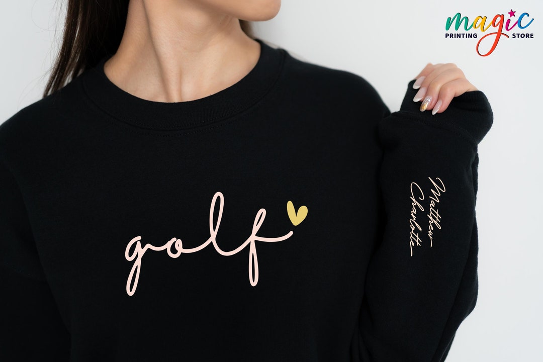 Custom Golf Sweatshirt, Personalized Golfer Hoodie, Golf Mom ...