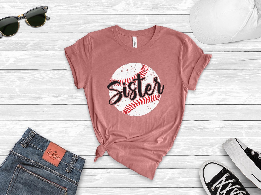Custom Baseball Sister Shirt, Family Baseball Shirt, Baseball Biggest ...