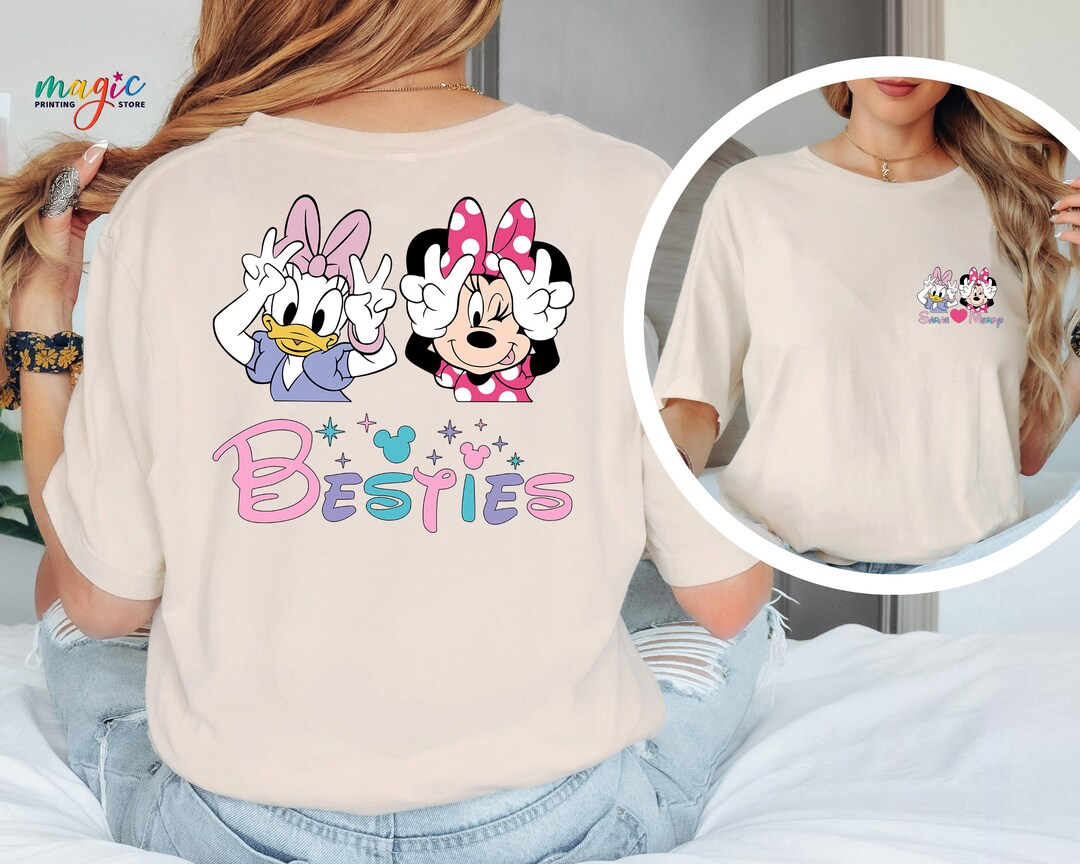 Custom Disney Besties Shirt, Disney Bestfriend Shirt, Friendship Shirt ...
