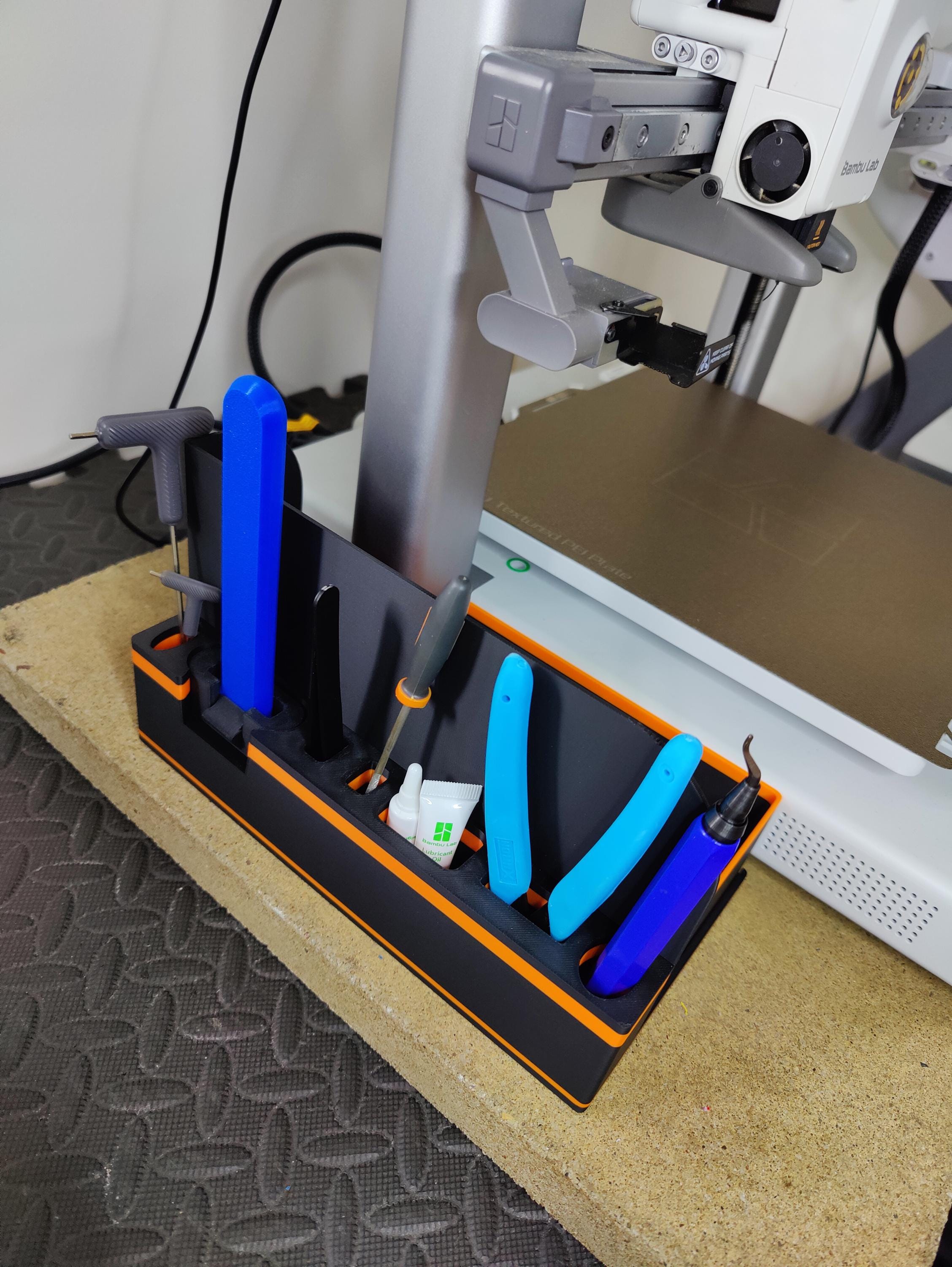 Bambu Lab A1 Removable Poop Bin With Tool Storage. STL File. Poop ...