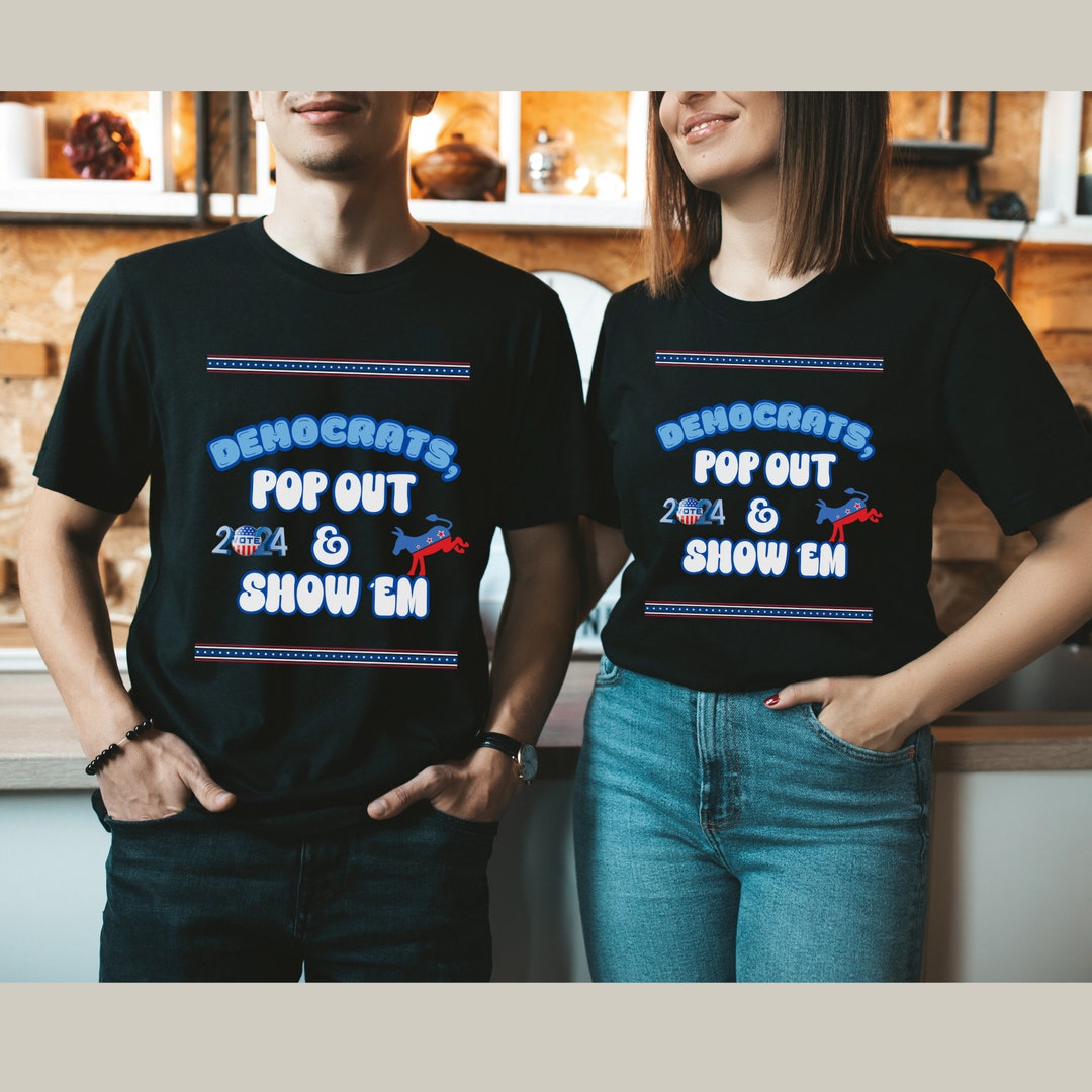 Democrats Campaign Shirt, Fun Vote for Change, Political Awareness Tee ...