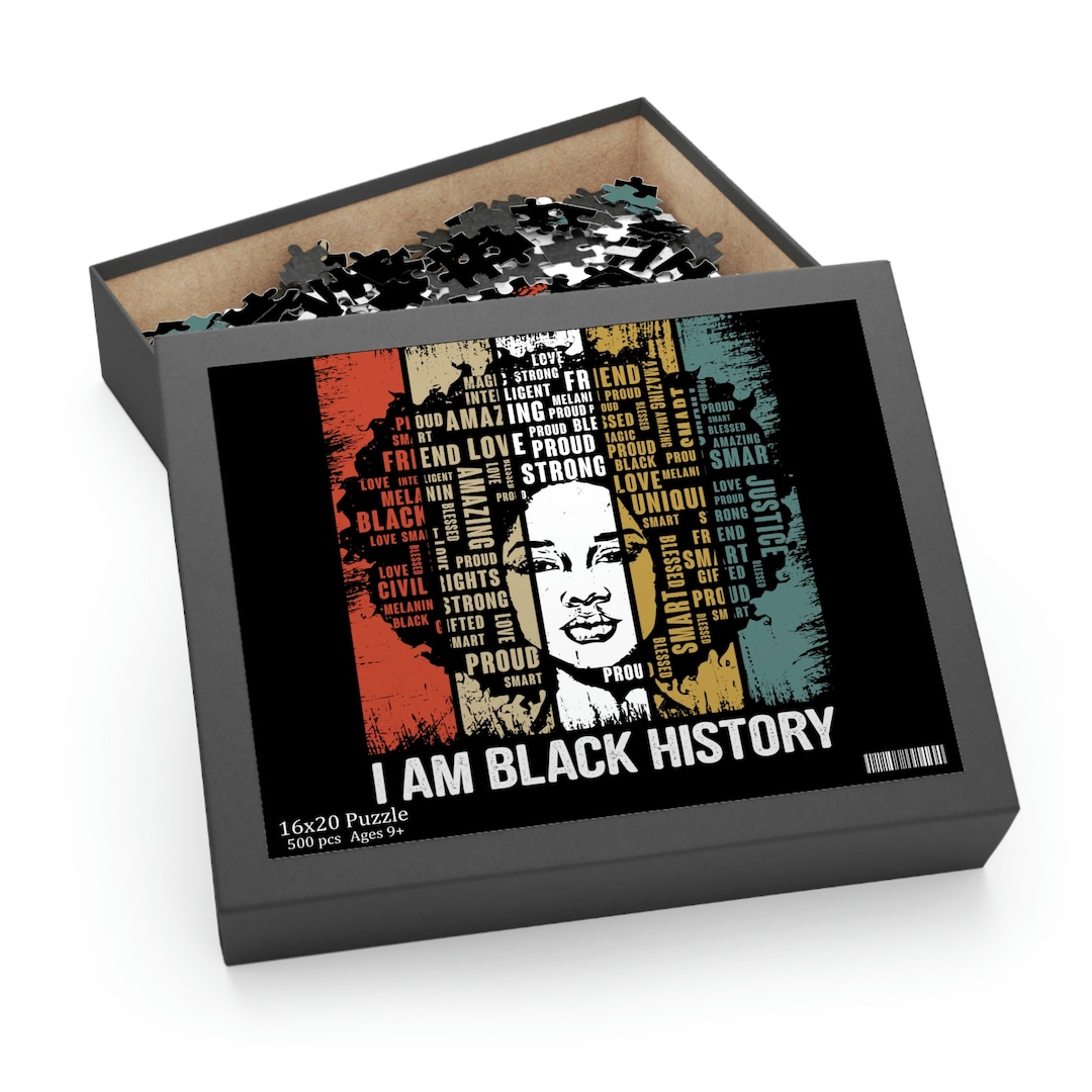 500 Puzzles for Black History Month, Afro Black Women Are Black History ...