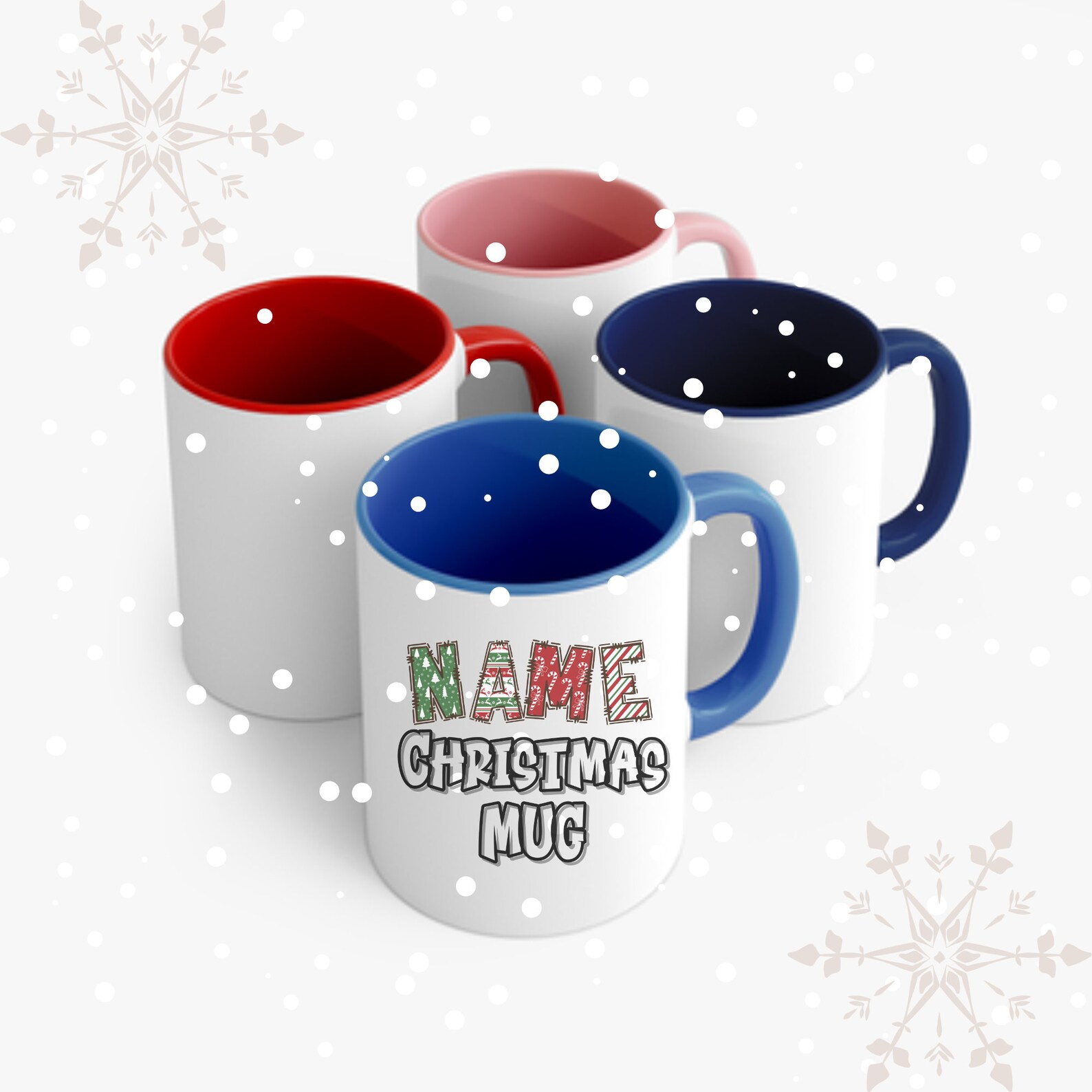 Christmas Mug, Kids Christmas Mug, Kids Hot Chocolate Mug, Kids ...