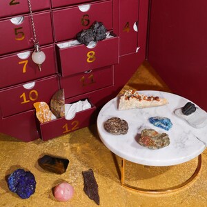 Personalized Crystal Advent Calendar – 12 Day Luxury Self-love Gift Box ...