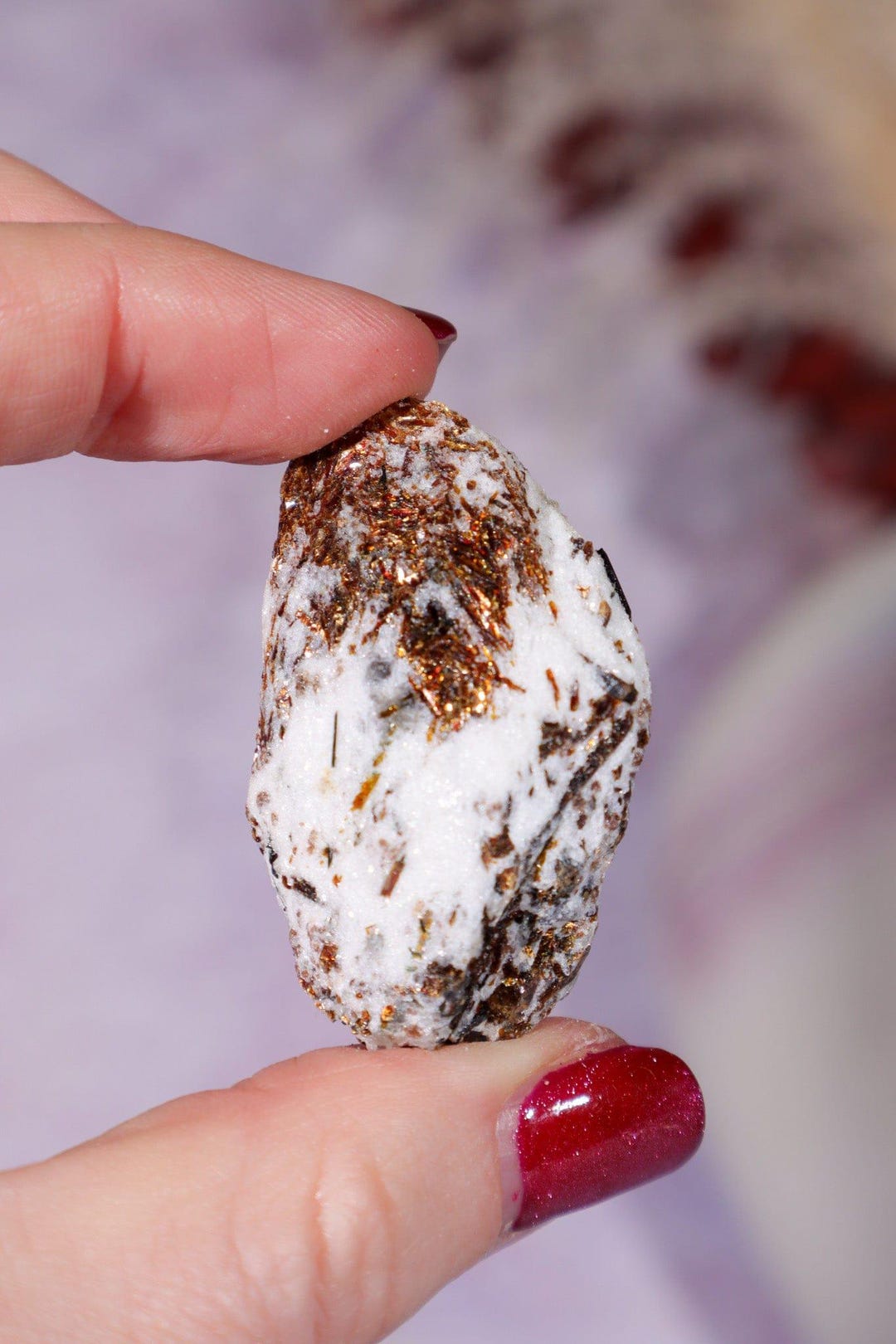 Astrophyllite Specimen 4.2cm – Star Pattern Mineral for Transformation ...
