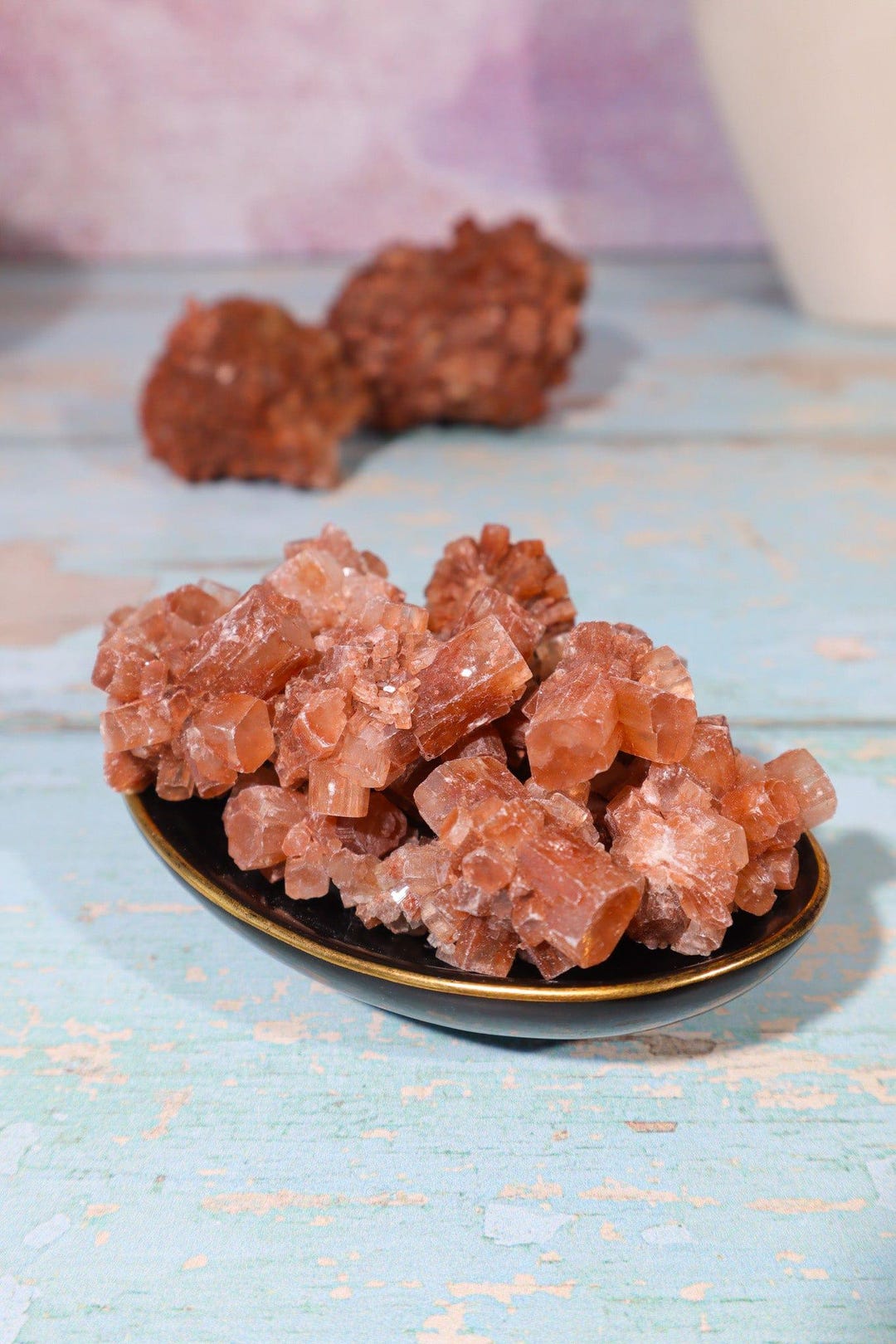 Aragonite Sputnik Cluster – Orange Root Chakra Grounding Stone ...