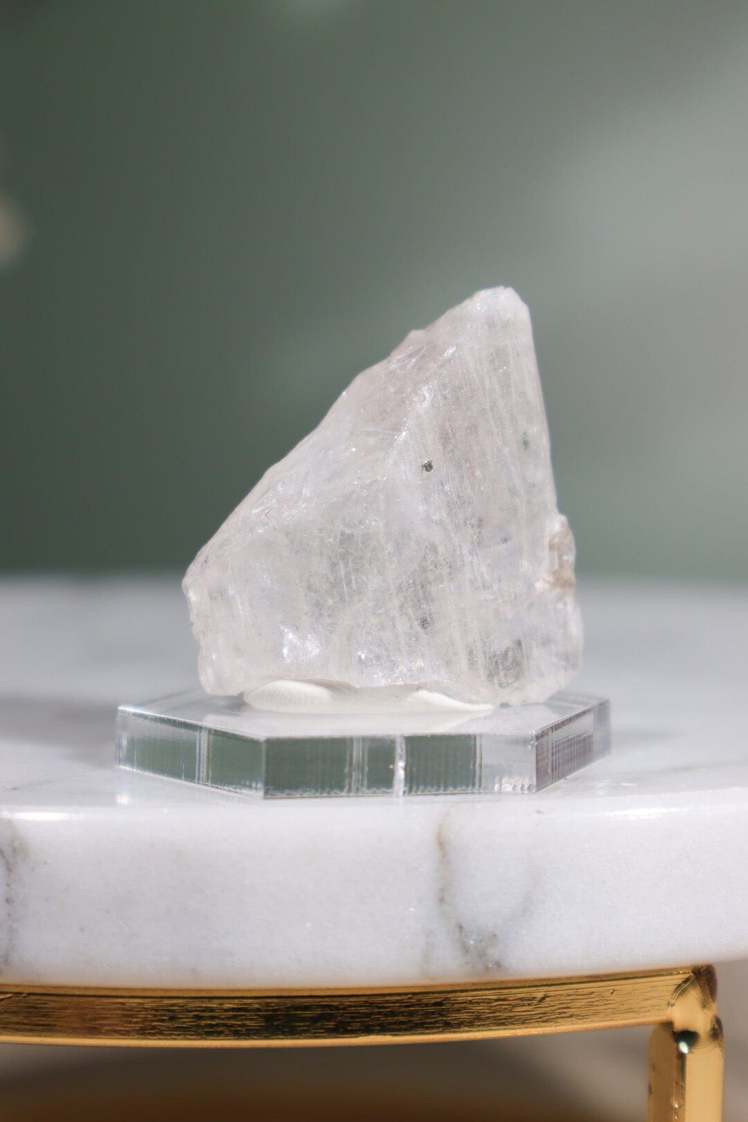 Clear Danburite Specimen 13.1g | Crown Chakra Crystal | Clarity ...