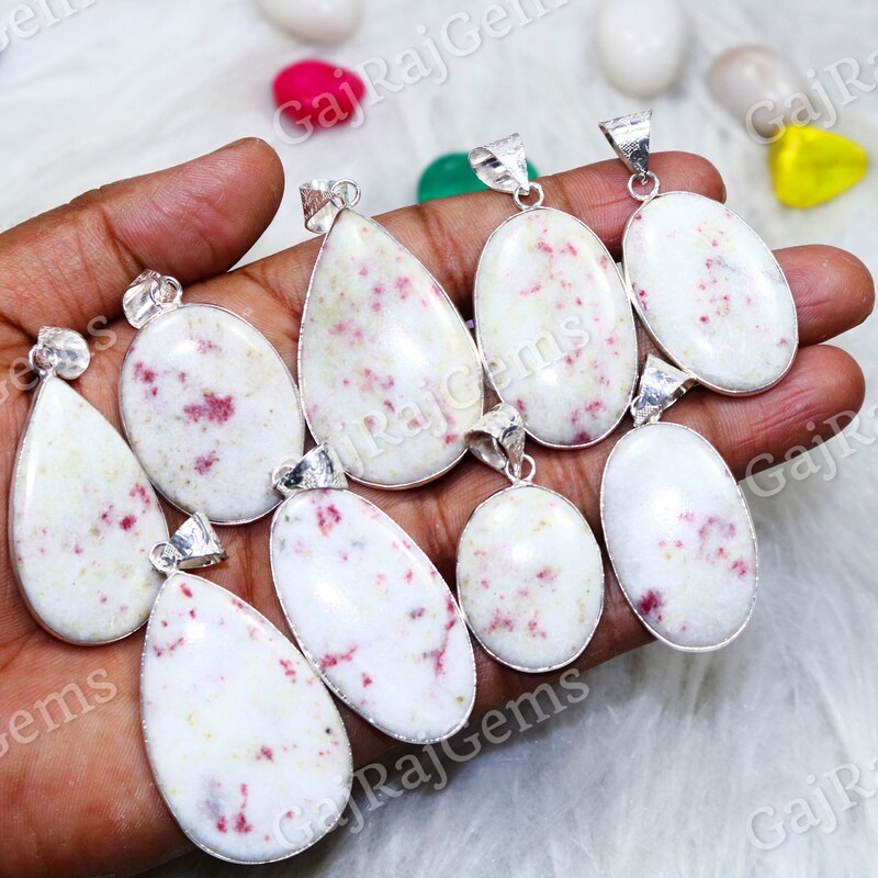 Cinnabar Pendant - Etsy