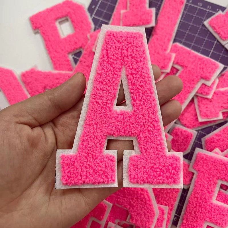 Large Pink Letters - Etsy