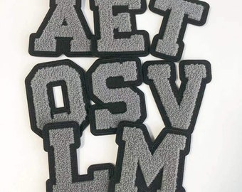 Letter Alphabet Patches Diy Sew or Iron on Patches for Jacket Bag Name ...