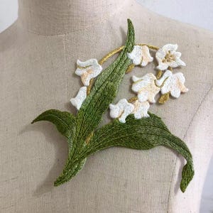 Flower Embroidery Patch for Clothing Coat Jacket Diy Decoration ...