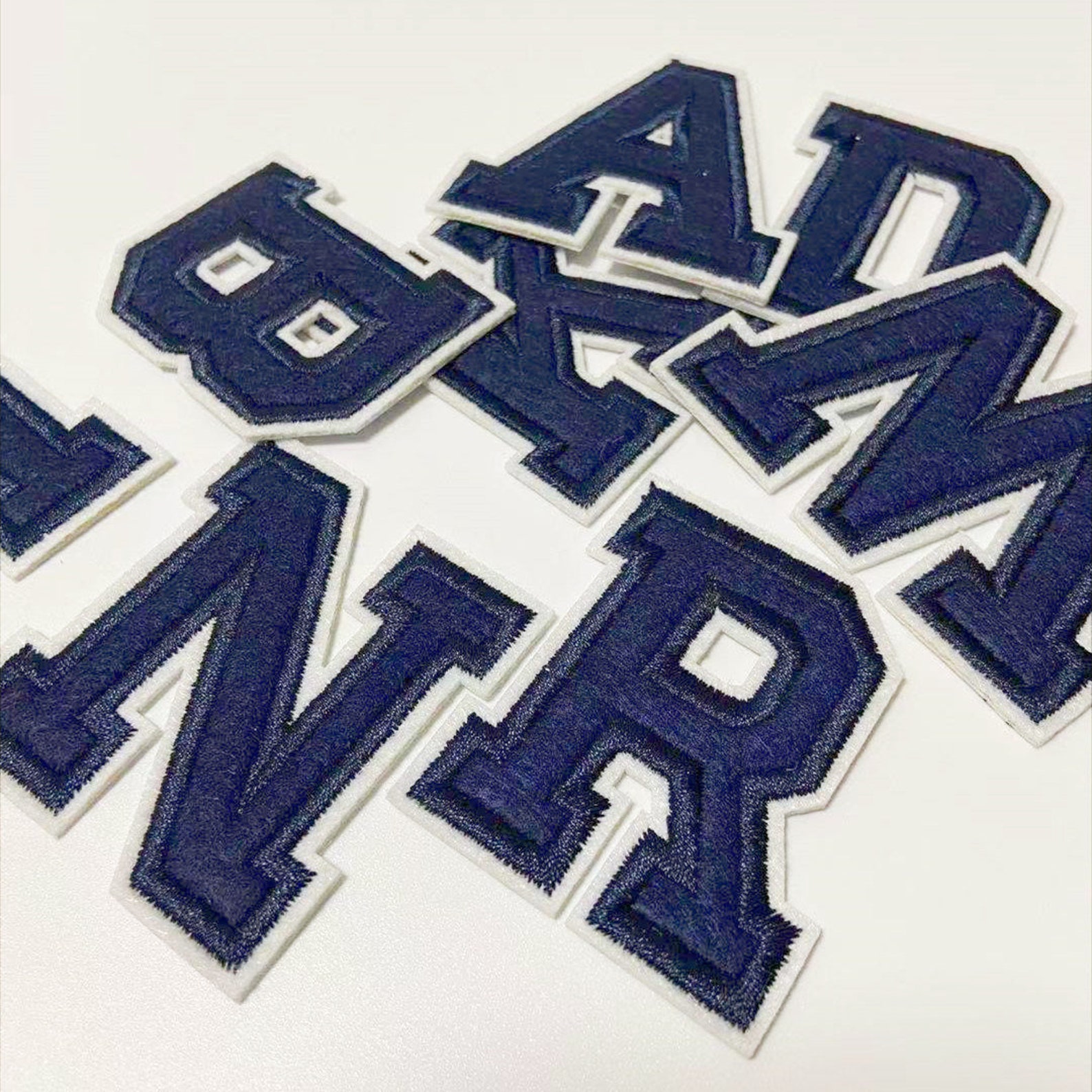 Letter Alphabet Patches Diy Sew or Iron on Patches for Jacket Bag Name ...