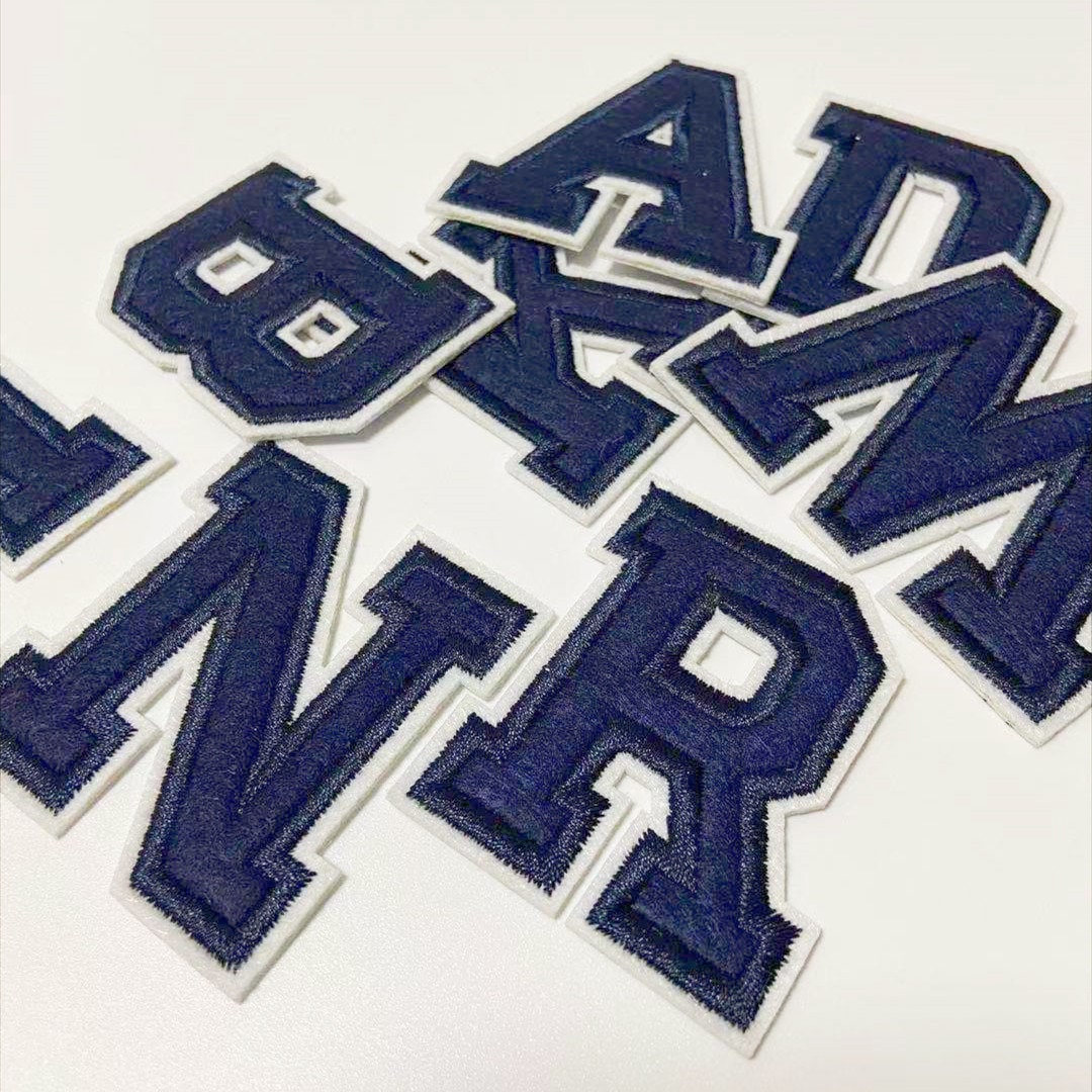 Letter Alphabet Patches Diy Sew or Iron on Patches for Jacket Bag Name ...