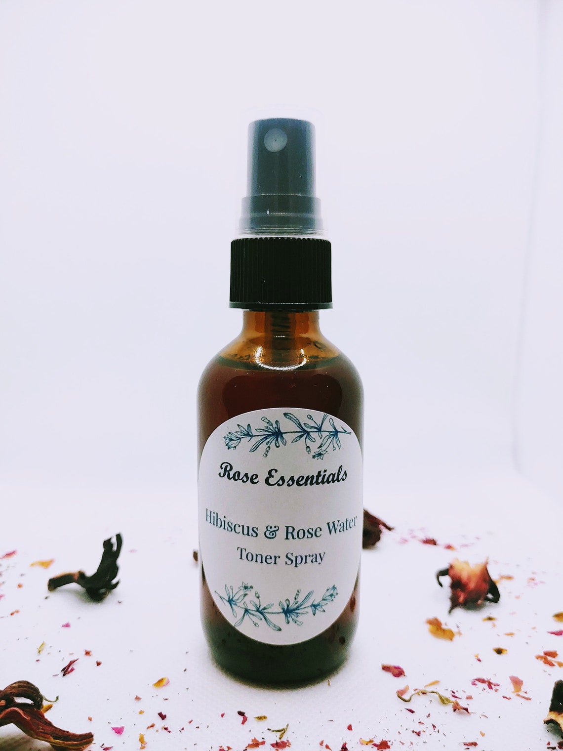 Face Toner Spray Hibiscus and Rose Water Facial Toner Spray - Etsy