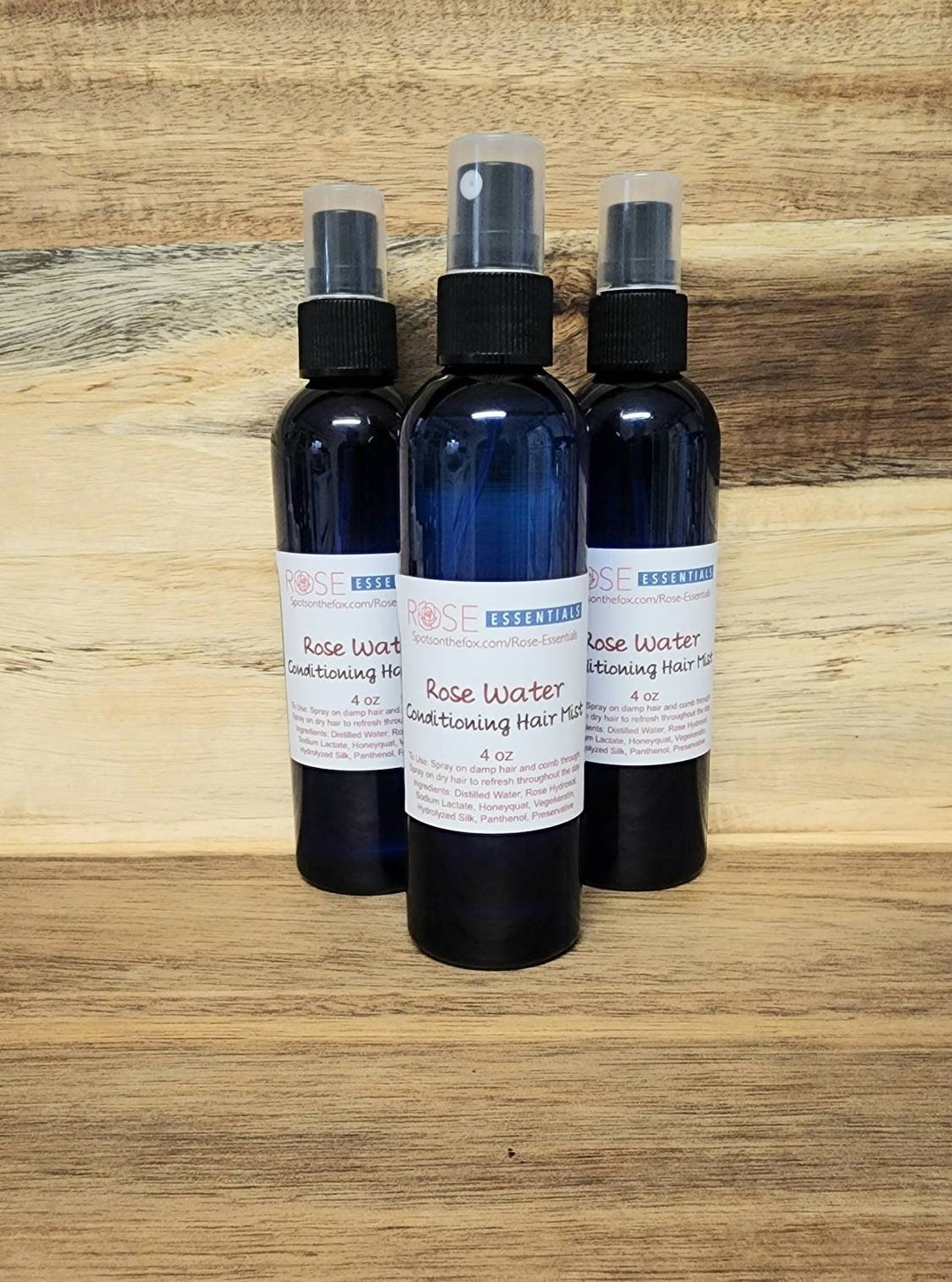 Rose Water Conditioning Hair Mist, Hair Conditioner Spray, Hair ...